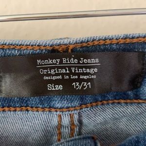 Monkey Ride Jeans | Jeans | Monkey Ride Original Vintage Skinny High Rise Jeans | Poshmark